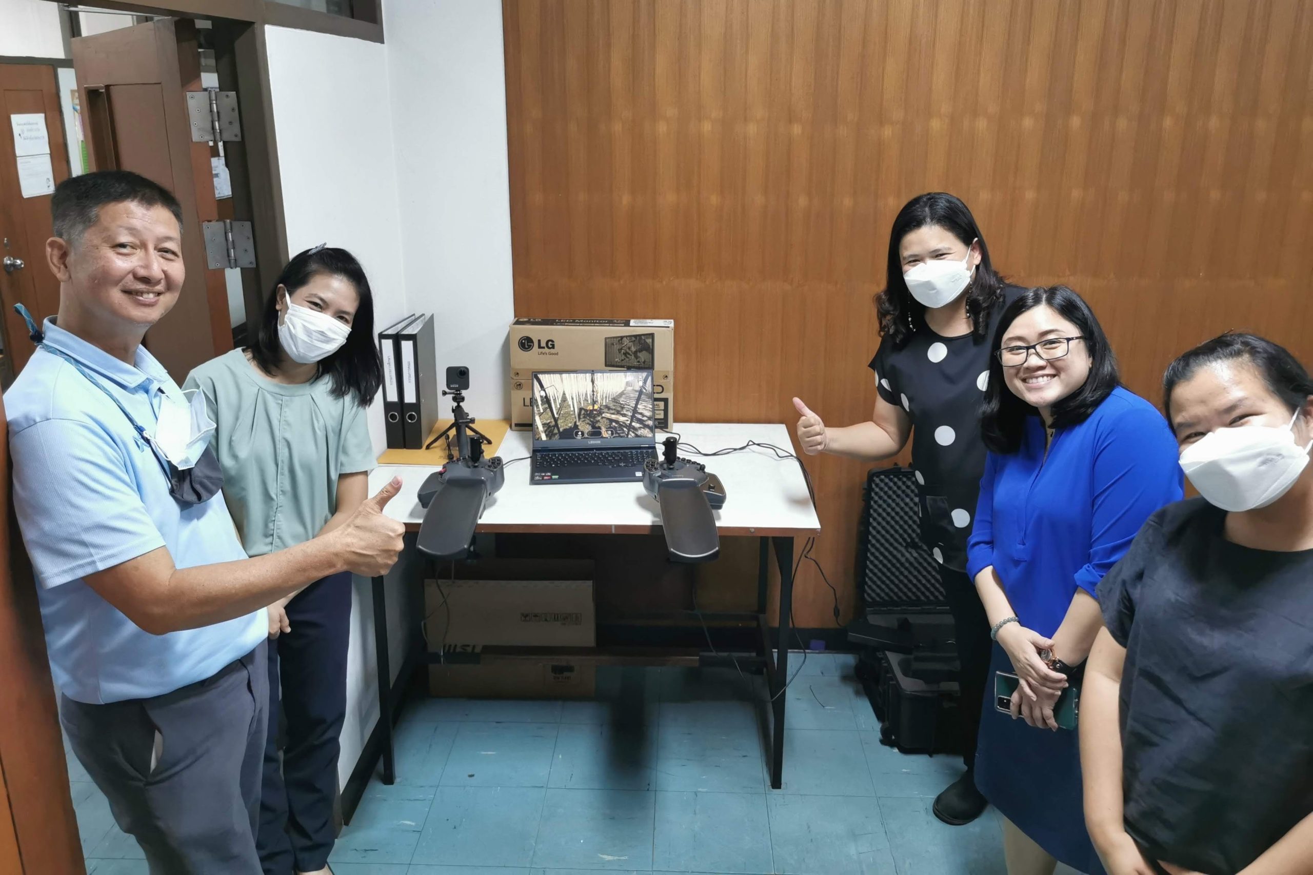 ประชุมติดตามงานโครงการ - The FRAME Project